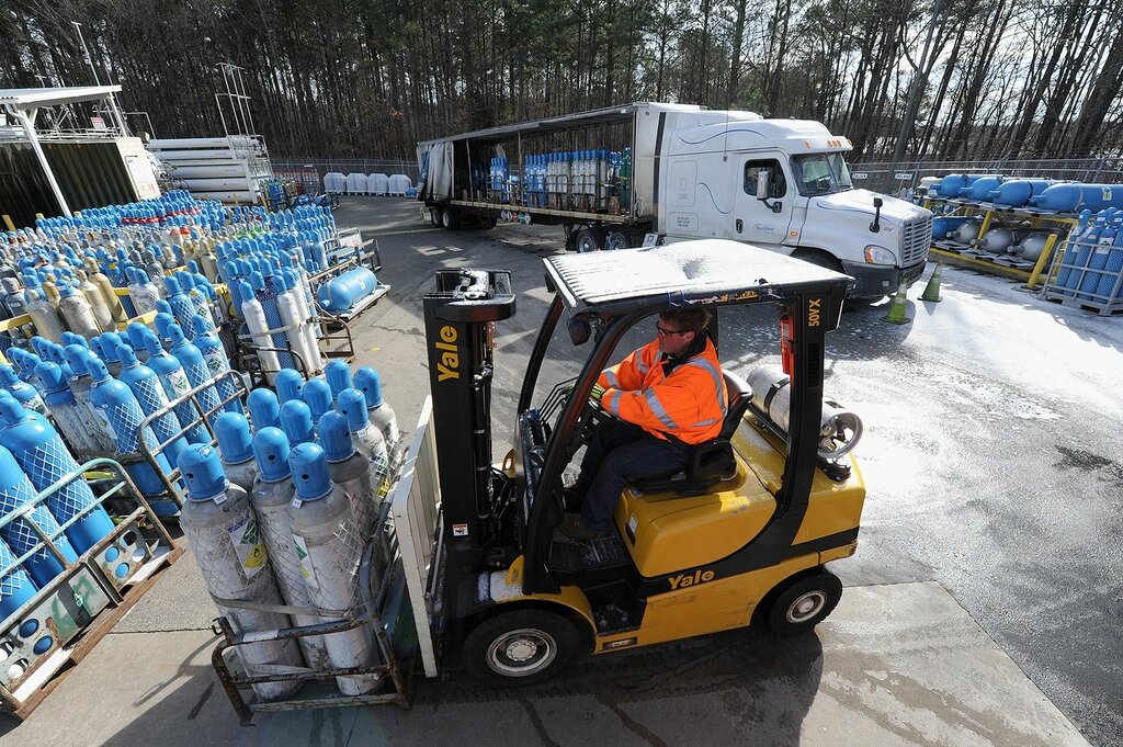 Sınai ve tıbbi gazlar Impulse Ltd, Belgorod, foto