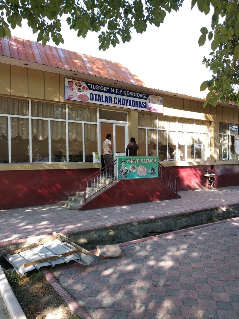 Kantin, yemekhane Otalar Choykhonasi, Nemengan, foto