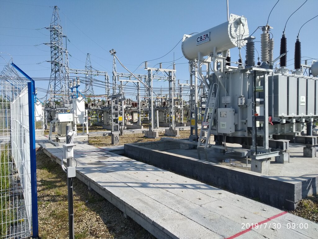 Mühendislik altyapısı Электрическая подстанция Мичурино, Tümen (Tiumenskaya) oblastı, foto