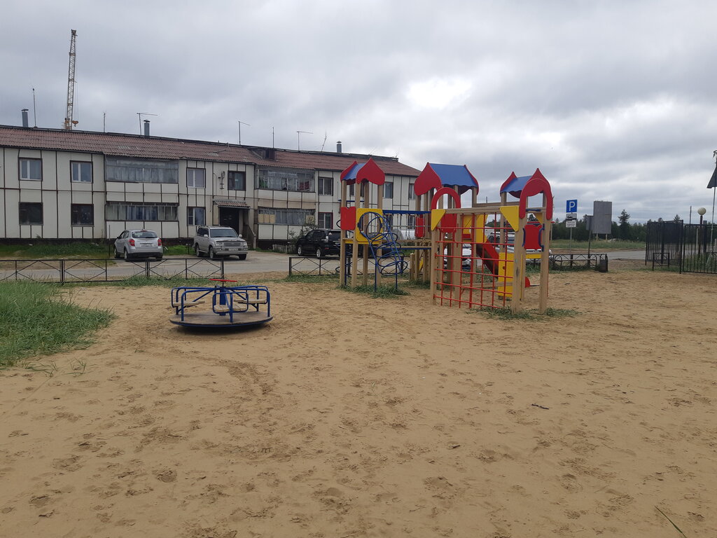 Oyun alanı Playground, Nenets özerk okrugu, foto