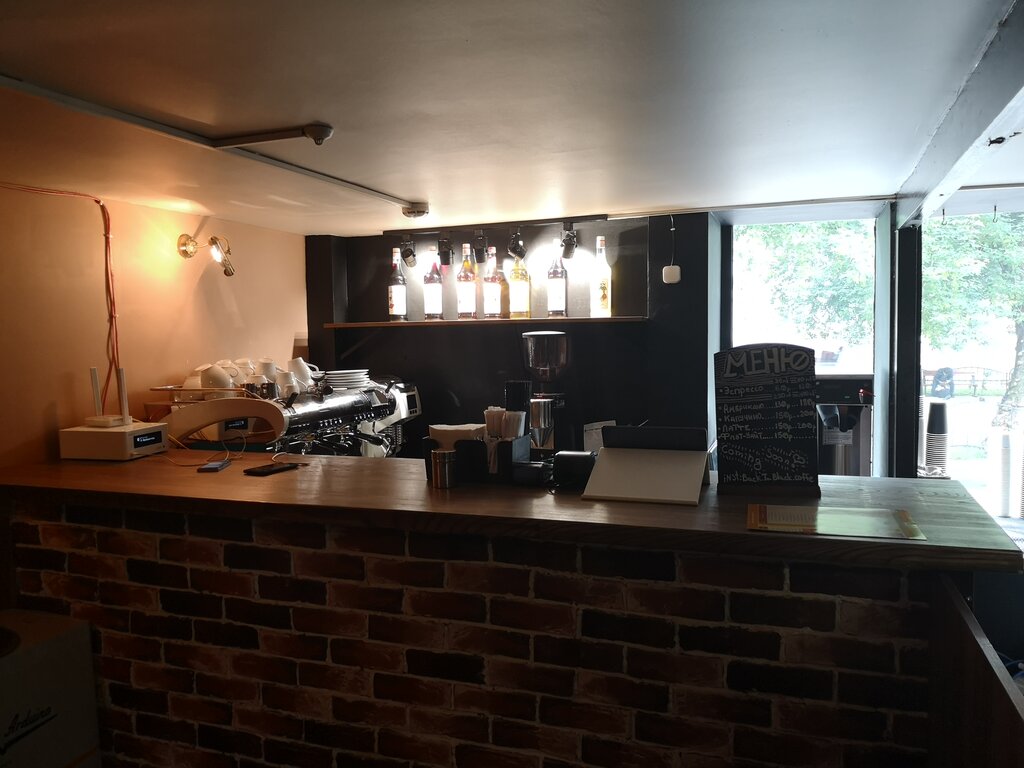 Kahve dükkanları Back To Black, Moskova, foto