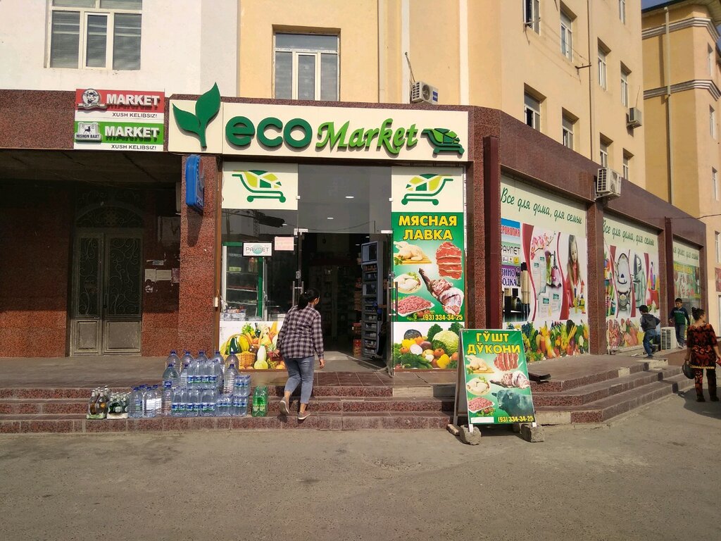 Market Eco market, Semerkant, foto