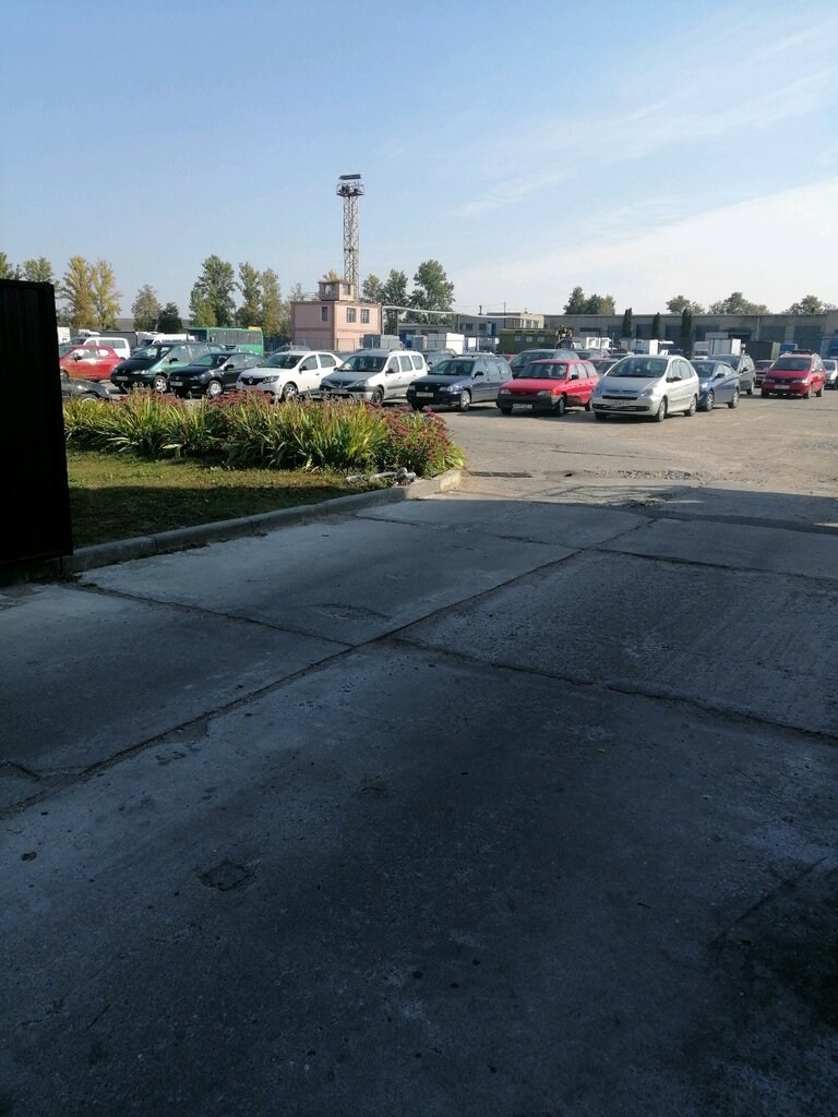 Garajlar Parking lot, Grodno, foto