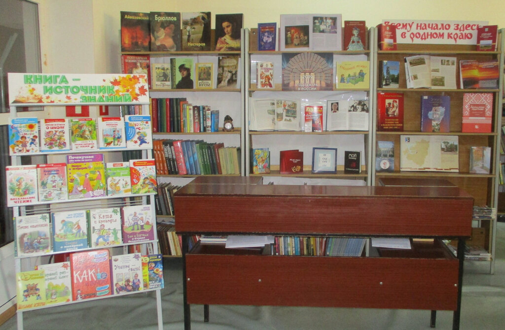 Kütüphaneler Gorodskaya Detskaya biblioteka, Pohvistnevo, foto