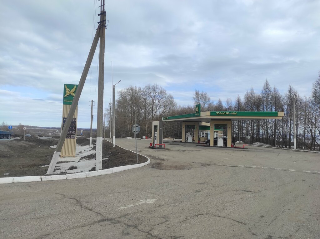 Benzin istasyonu TAIF-NK, Tataristan, foto
