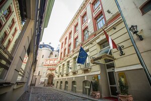 Gutenbergs Hotel (Dome square No:1), otel  Riga'dan
