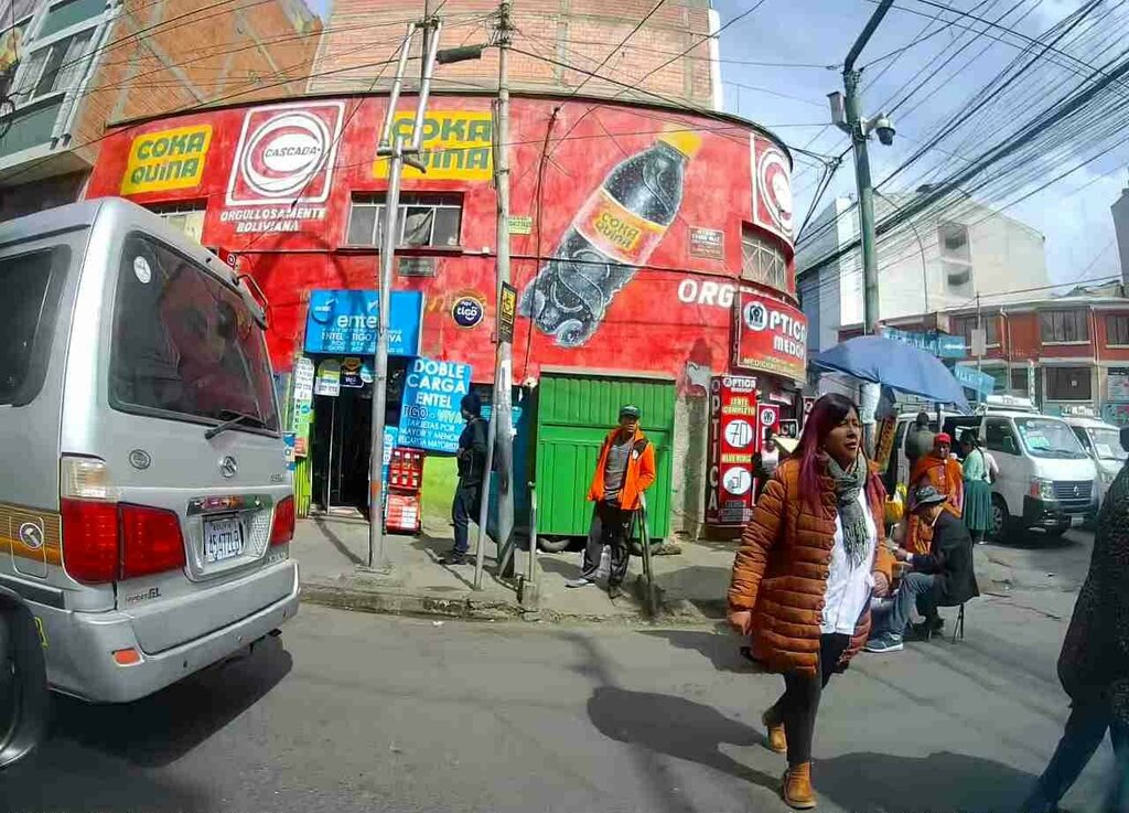 GSM operatörleri Entel, El Alto, foto