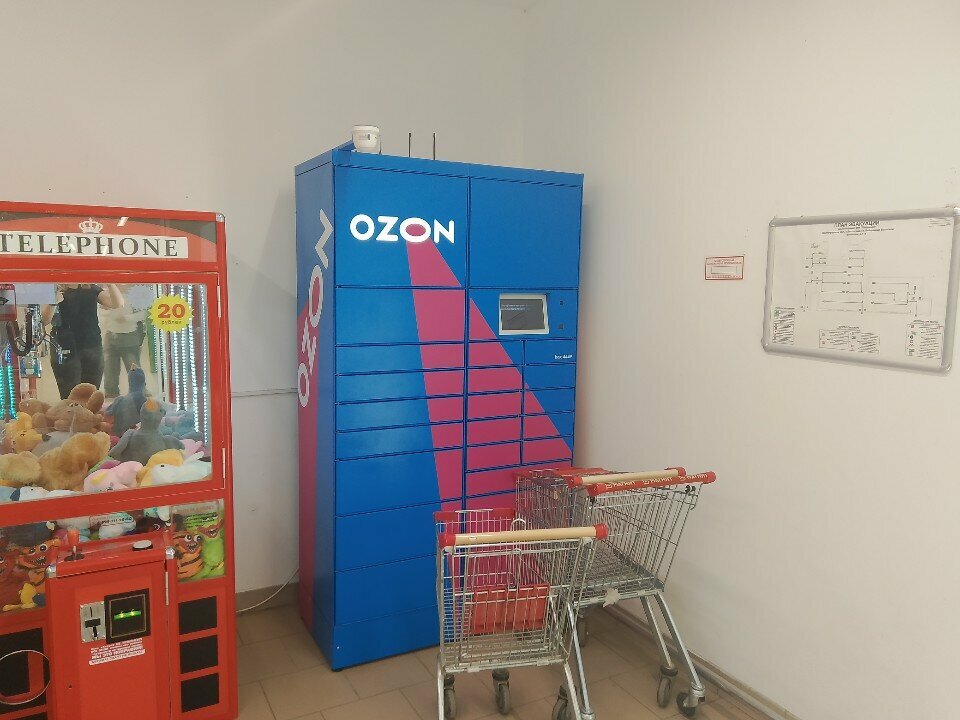 Parsel otomatı Ozon Box, Volgograd, foto