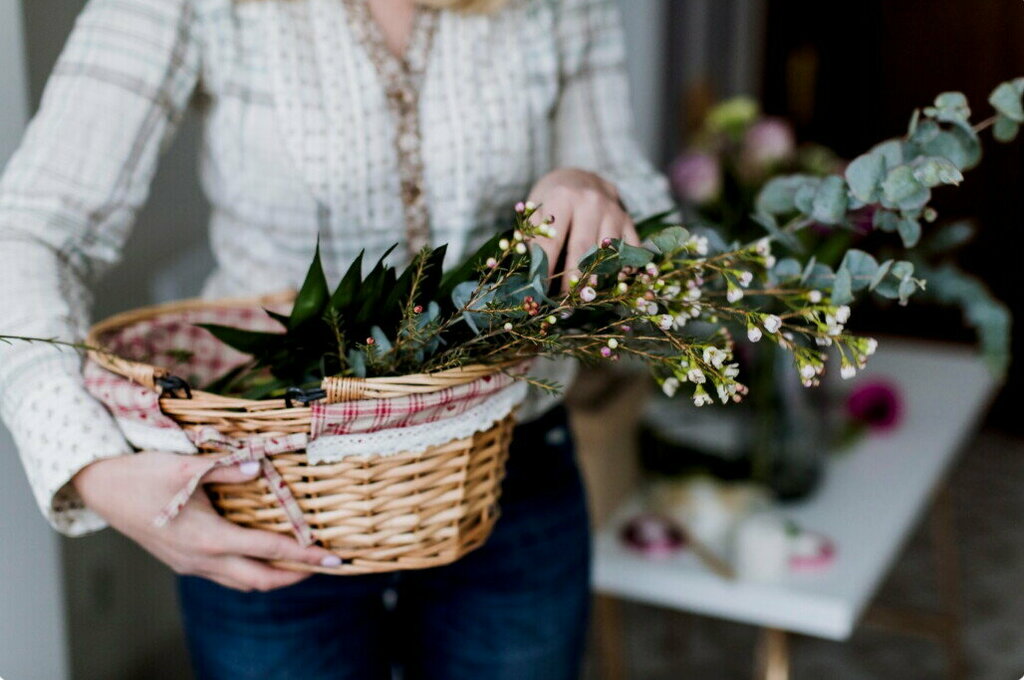Çiçekçiler Bambini flowers, Astrahan, foto