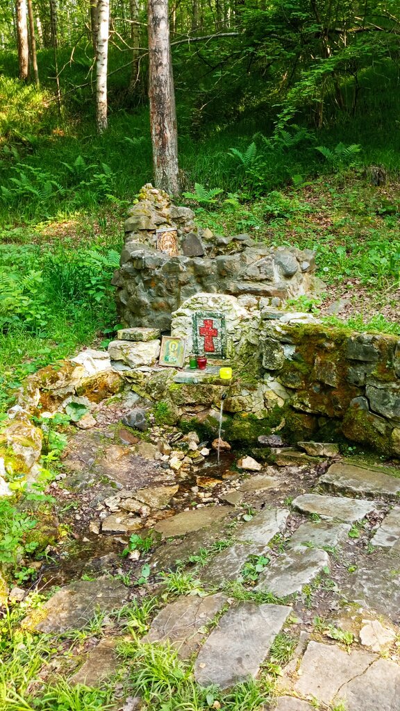 Pınar, çay Источник святого великомученика и целителя Пантелеимона, Riazanskaya oblastı, foto
