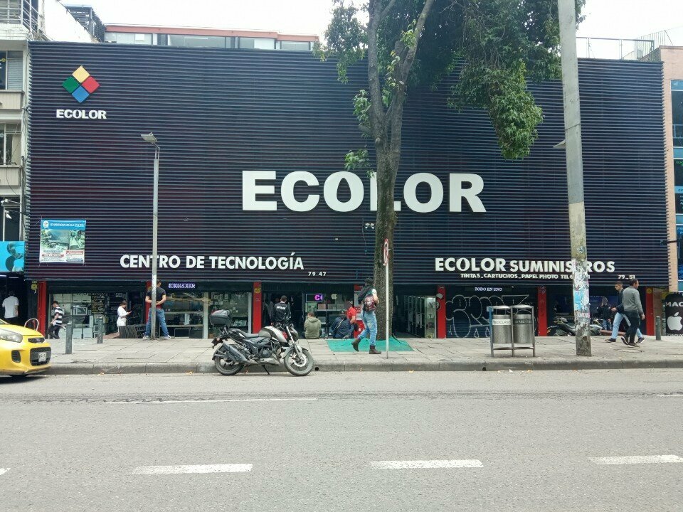 Bilgisayar mağazaları Ecolor suministros, Bogota, foto