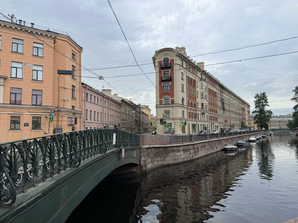 Turistik yerler Демидов мост, Saint‑Petersburg, foto