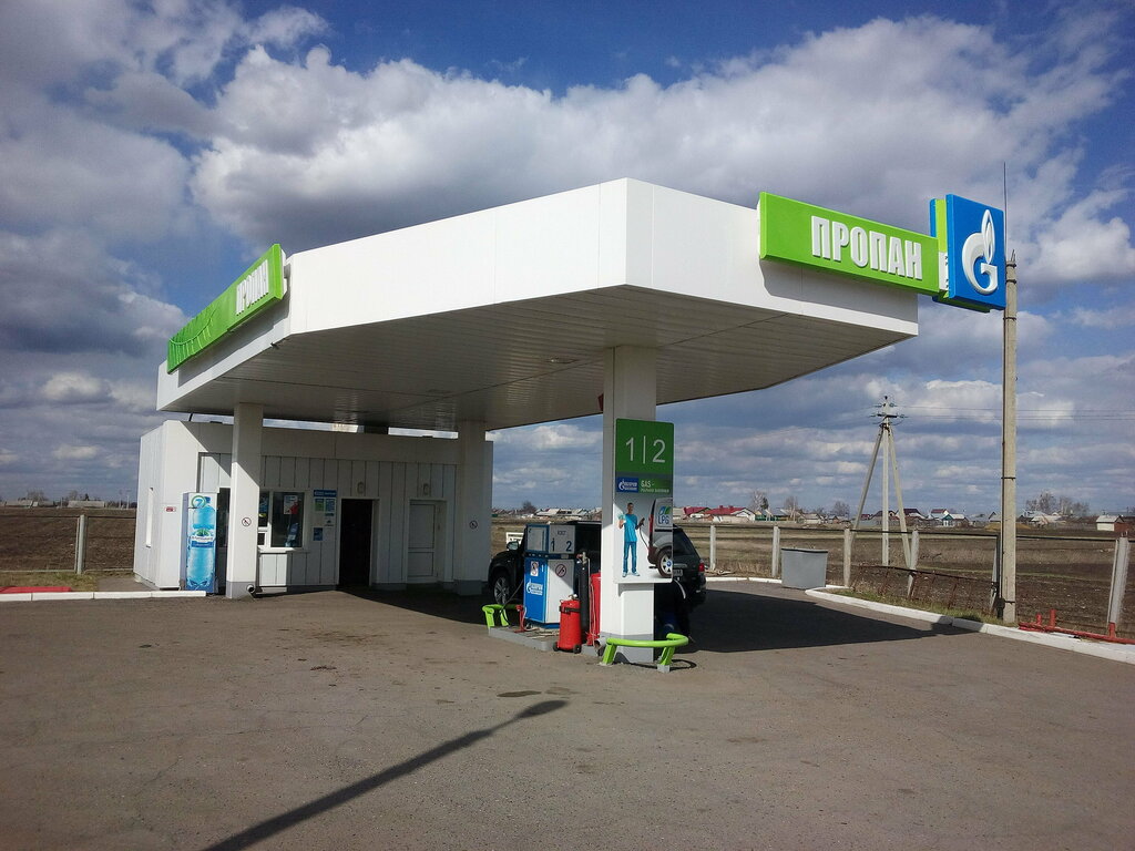 Otogaz dolum istasyonu Газпром, Tambovskaya oblastı, foto