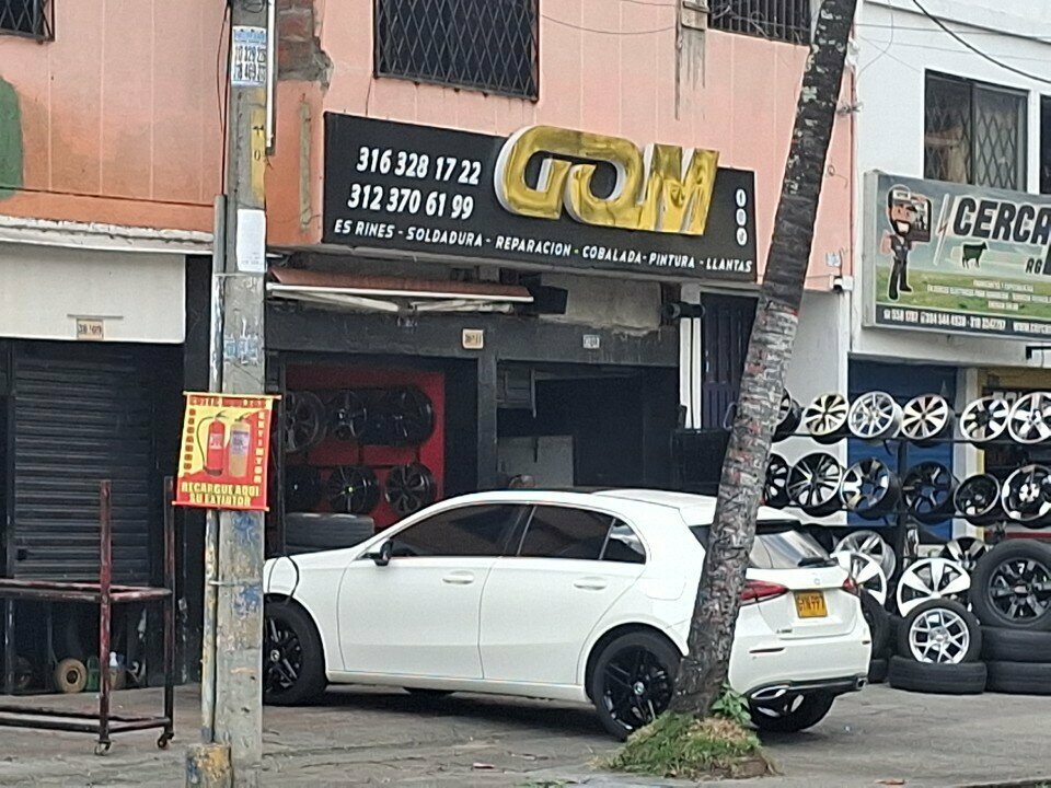 Oto lastik tamiri Gqm, Cali, foto