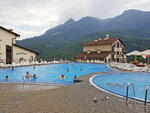 Outdoor Swimming Pool (Krasnodar Territory, Sochi Resort City Urban District, Urban-Type Settlement of Krasnaya Polyana), yüzme havuzları  Soçi'den