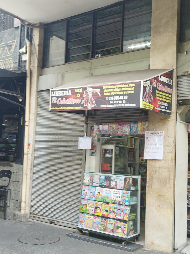 Kitap mağazaları Bookstore El Caballero, Medellin, foto
