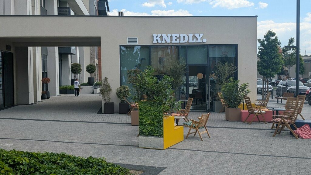 Pasta, şekerleme ve tatlı Knedly, Belgrad, foto