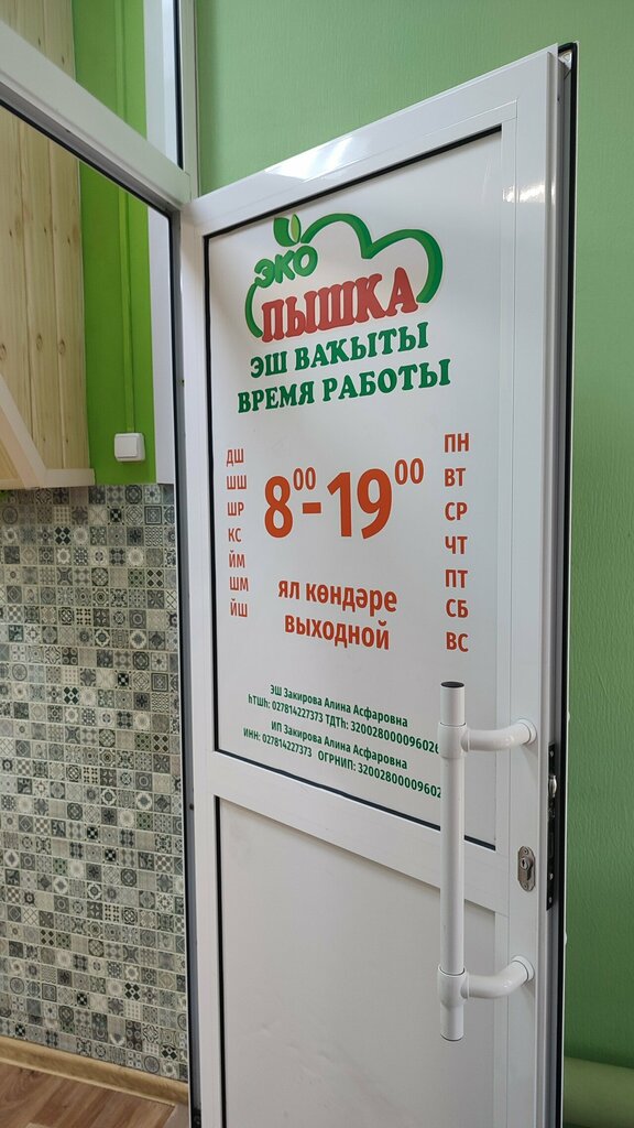 Hazır gıda satan yerler Эко Пышка, Ufa, foto
