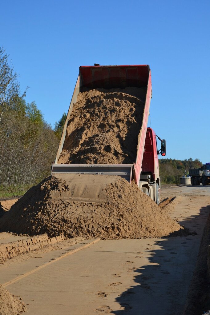 Endüstriyel mineraller Inertov, Vologda, foto
