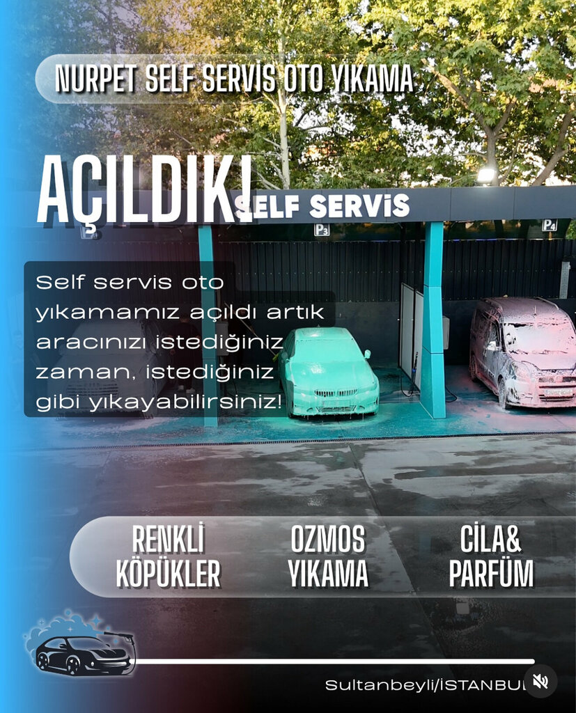 Oto yıkama Nurpet self servis oto yıkama, İstanbul, foto