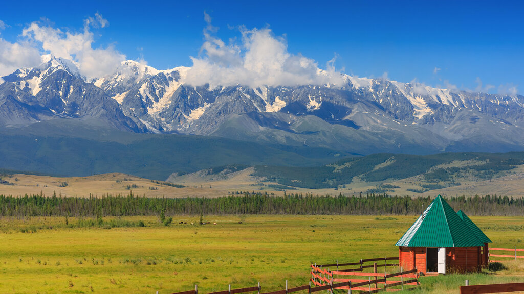 Seyir terası Observation deck, Altay Cumhuriyeti, foto