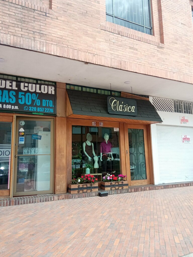 Giyim mağazası Almacén Clásica, Bogota, foto