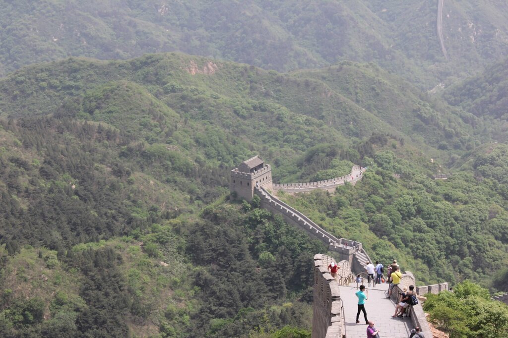 Tren istasyonu Badaling Great Wall Station, Dünya, foto