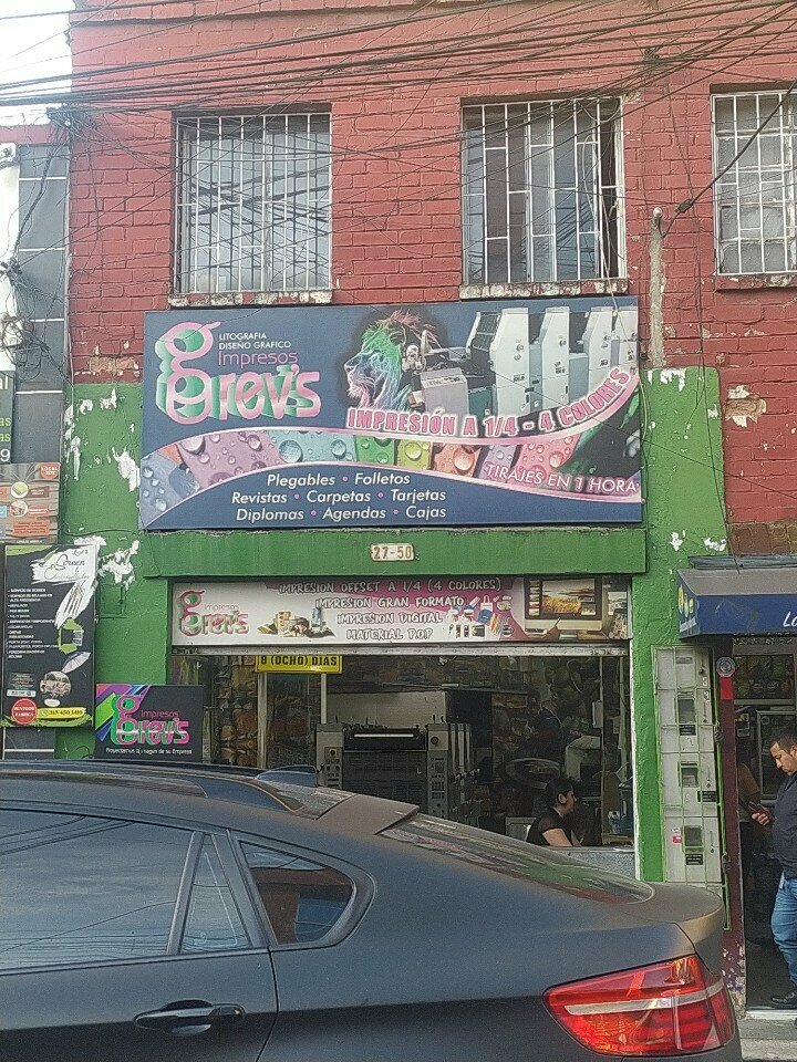 Baskı hizmetleri Grev's, Bogota, foto