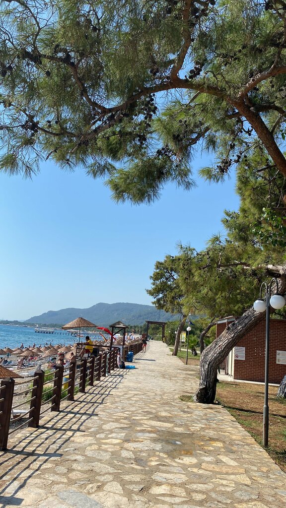 Plaj Phaselis Beach, Kemer, foto