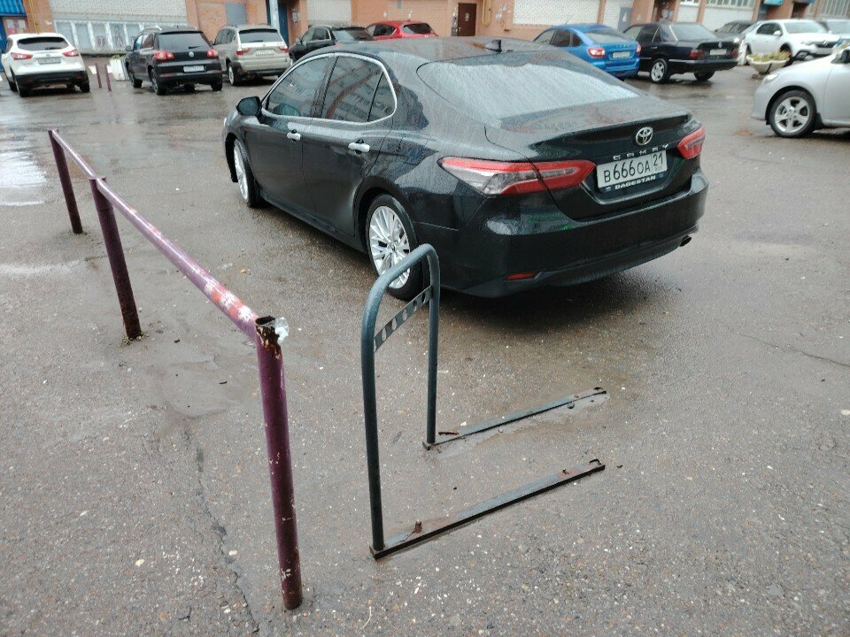 Bisiklet park yerleri Велопарковка, Cheboksary, foto