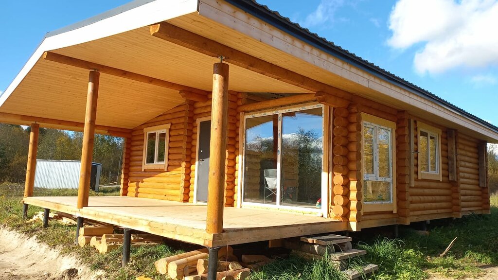 Yazlık ev inşaatı Сруб-Дома.рф, Karelya, foto