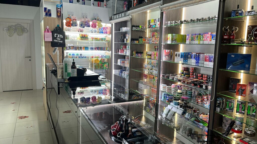 Elektronik sigara satış noktaları Вейп & Табак, Moskova, foto