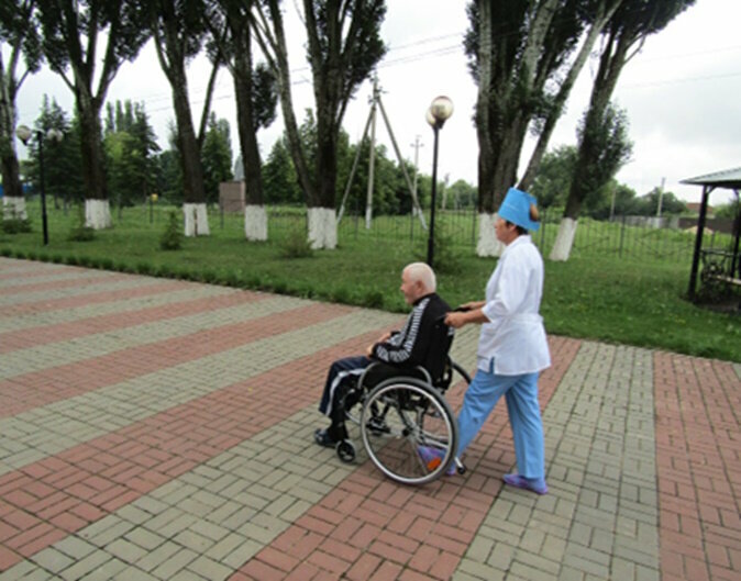 Huzurevi, bakımevi Филиал Верхне-Матренский ОБУ Чаплыгинский дом-интернат, Lipetskaya oblastı, foto