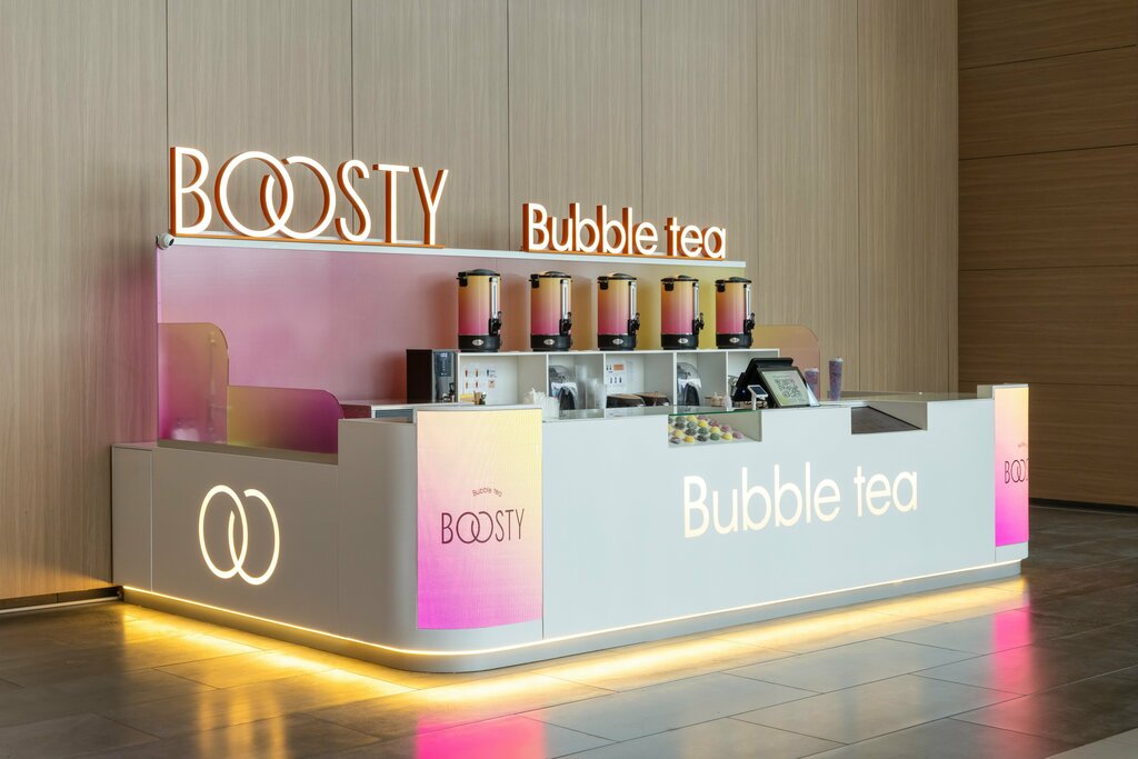 Alkolsüz içecekler Bubble tea Boosty, Moskova, foto