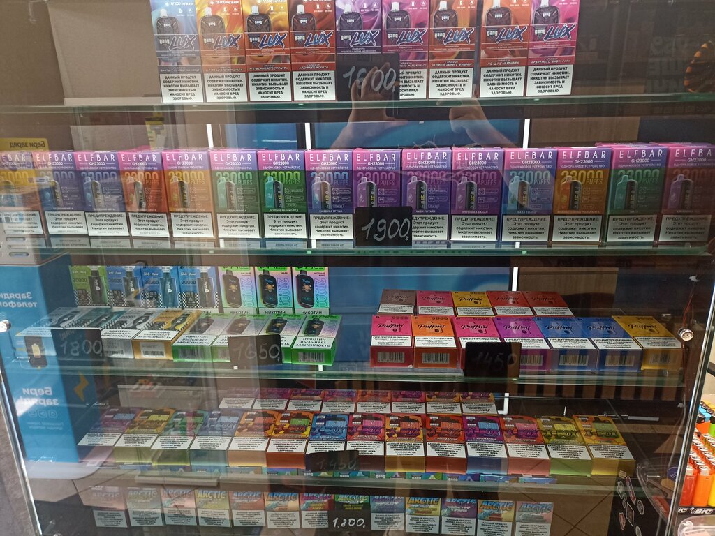 Tütün, sigara mağazaları Tobacco&vape, Moskova, foto