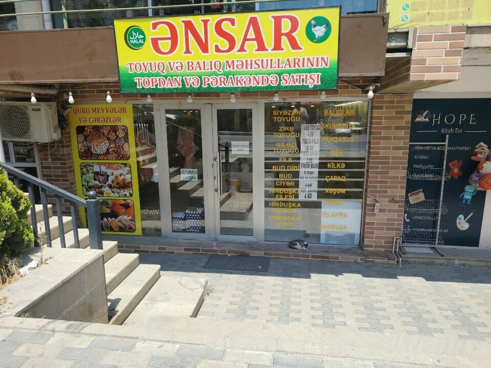 Kanatlı hayvan ürünleri ve yumurta Ənsar, Bakü, foto