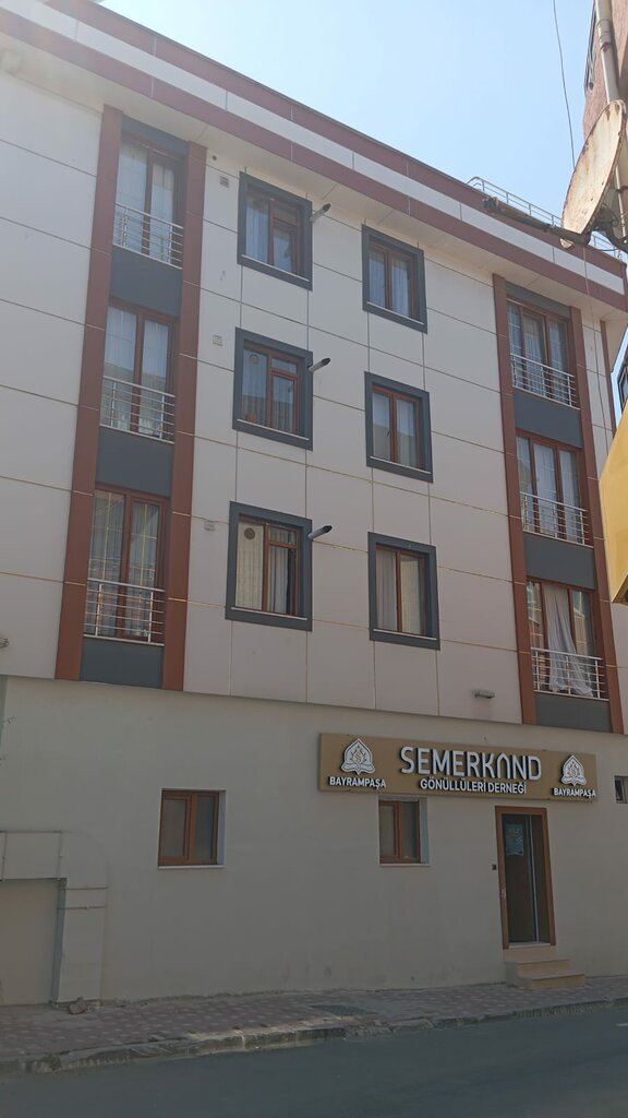 Dernekler, birlikler Semerkand Bayrampaşa Şubesi, İstanbul, foto