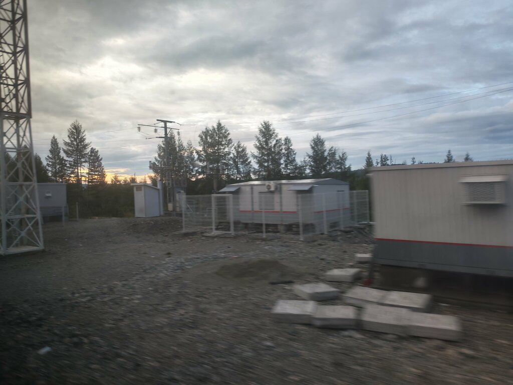 Yük istasyonu разъезд Багульный, Amursk Bölgesi, foto