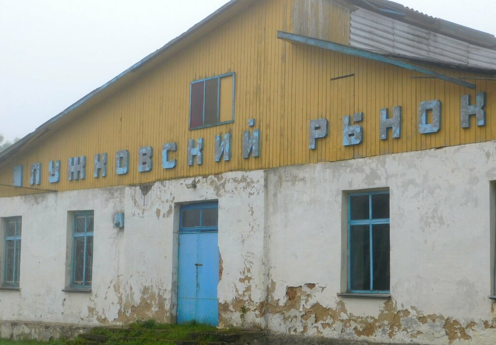 Gıda pazarı Лужковский рынок, Vitebskaya oblastı, foto