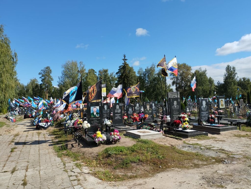 Mezarlıklar Заволжское 2 кладбище, Ulyanovskaya oblastı, foto