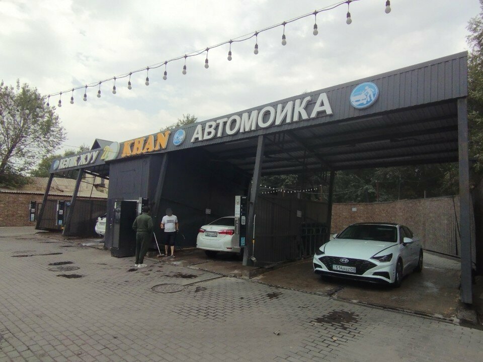Oto yıkama Khan, Almatı, foto