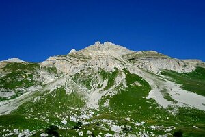 Mountain Fisht (Republic of Adygea, Maykopsky District, Dakhovskoye selskoye poseleniye, Lagonakskoye nagorye), dağ zirvesi  Adıge Cumhuriyeti'nden