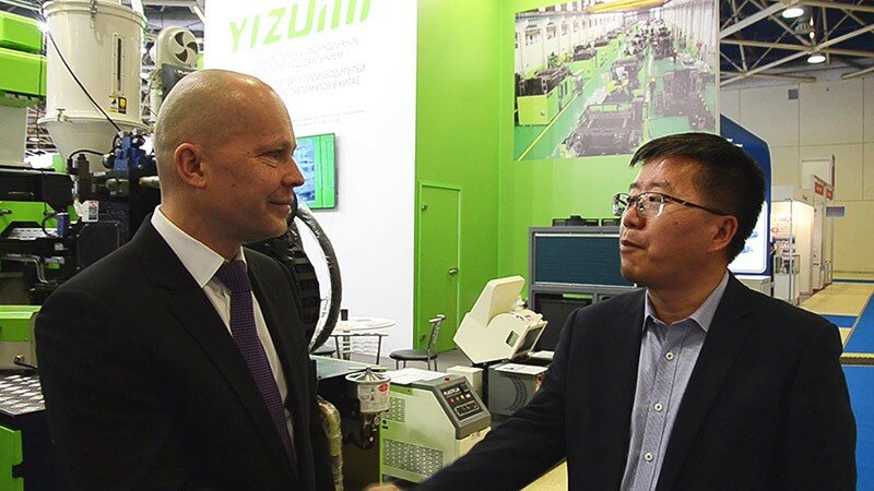 Plastik işleme ekipmanları firmaları Eastplast, Moskova, foto