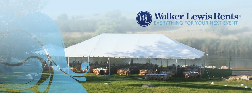 Çerçeve ve çadır yapıları Walker-Lewis Rents, Bakersfield, foto
