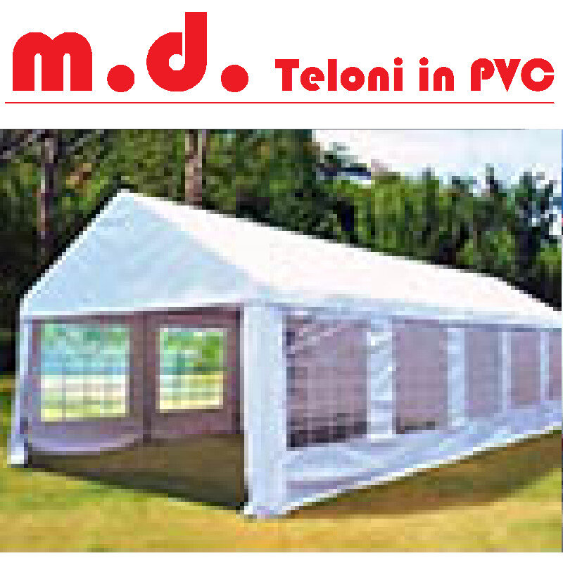 Tekstil ekipmanları Md Teloni in pvc, Roma, foto