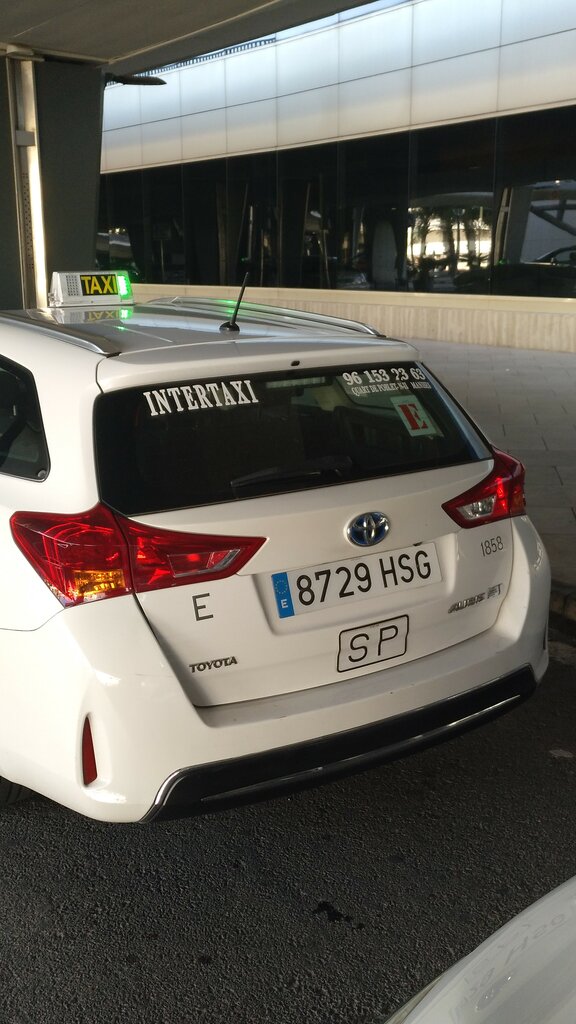 Taksi InterTaxi, Valensiya, foto