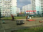 Спортивная площадка (Krasnodar, Prikubanskiy City administrative district, mikrorayon Moskovskiy), spor alanı  Krasnodar'dan