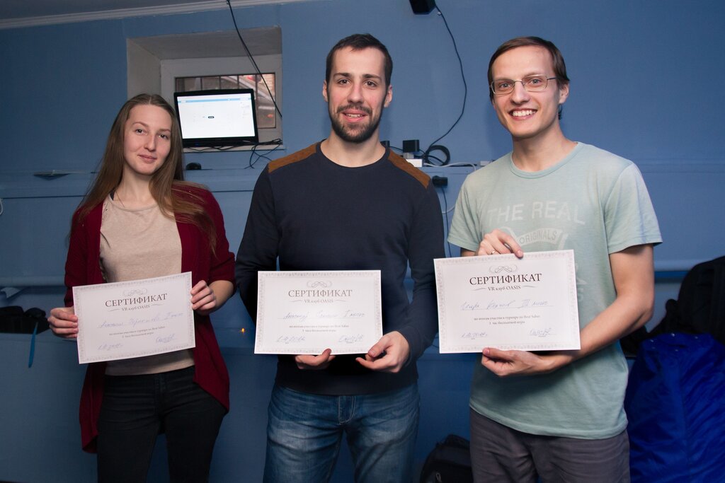 Sanal gerçeklik kulübü Inside Vr, Saint‑Petersburg, foto