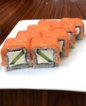 Mikado (9 Maya Street No:77), suşi restoranı  Krasnoyarsk'tan