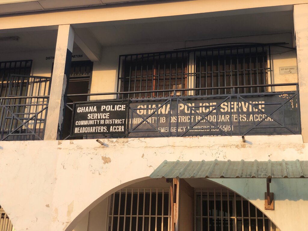 Polis merkezleri Ghana Police Service, Dünya, foto